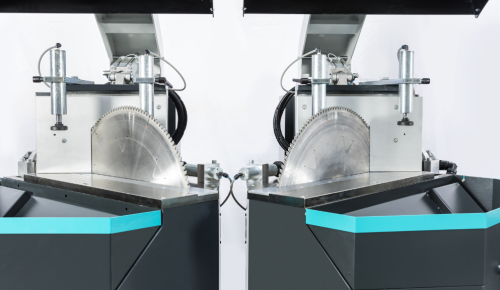 CDC 600 - Compound Angle Double Head Saw Cutting Machine - YILMAZ MACHINE